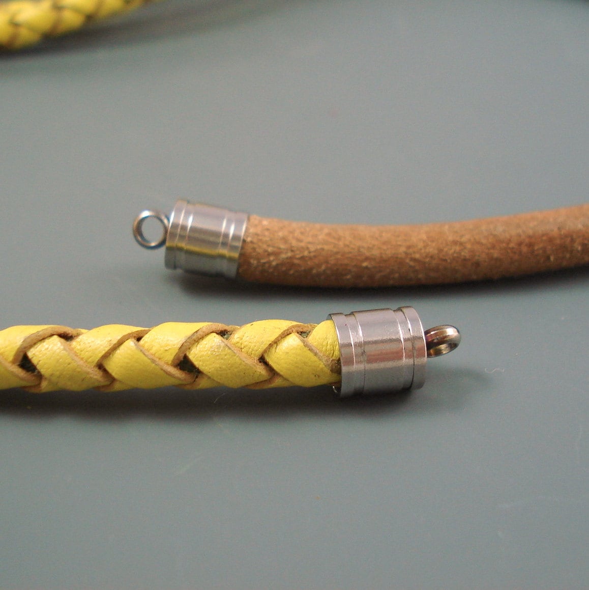 6MM Stainless Steel End Cap TWO Pieces Ridged Cap for - Etsy