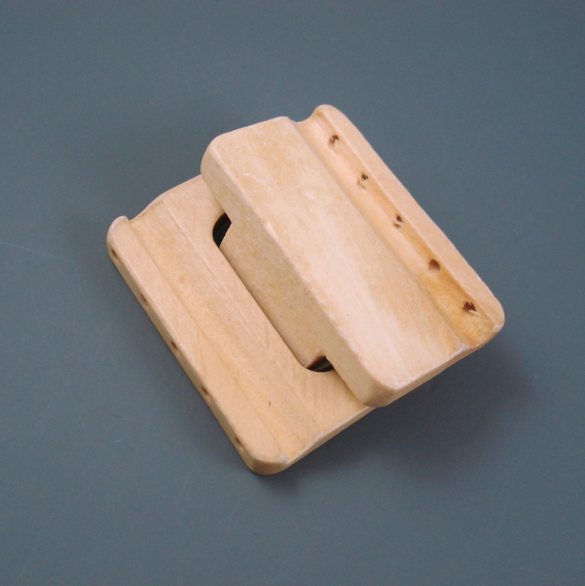 Wood Buckle Clasp Large Natural Wood Hook Clasp Five Strand - Etsy