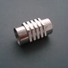 8MM End Cap, TEN Ornate 8mm Caps for Leather Kumihimo or Cord (CAP8-001 ...