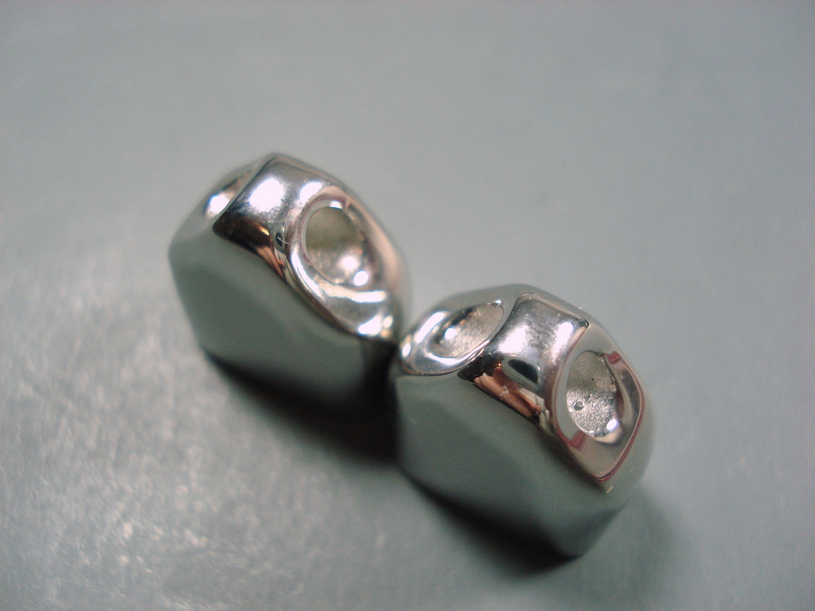 6mm X 12mm Oblong Stainless Steel End Cap TWO Pieces Cap for - Etsy