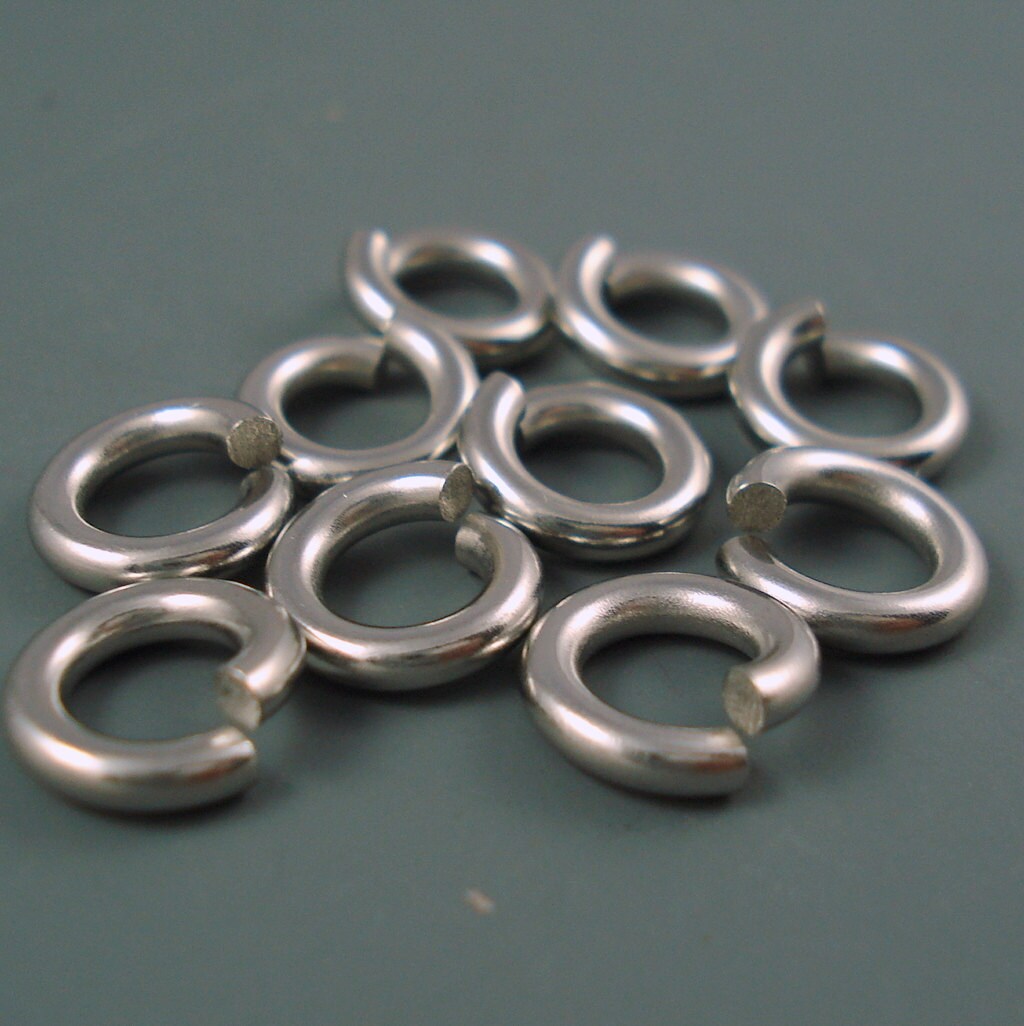 Stainless Steel Jump Ring 10MM 14G Stainless Steel Jump Ring | Etsy