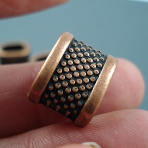 Copper Finish Slide Connector, FOUR 7MM X 3MM Copper Slides (slide3) - Etsy