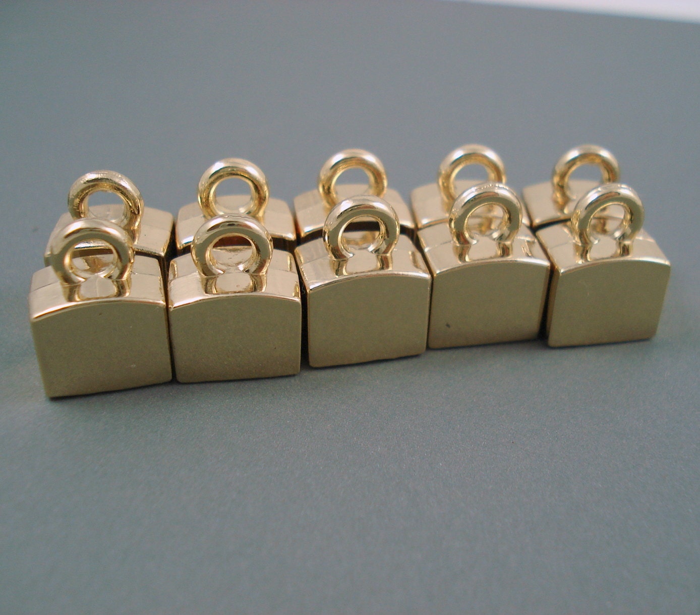 Large Rectangular End Cap, 6MM X 10MM Inside Diameter Simple Caps for ...