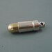 Bullet Charm With Brass Tip, Large Pendant Charm, 3D Charm - Etsy