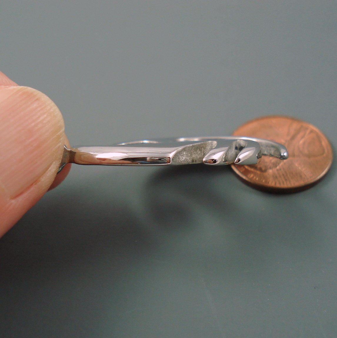 Stainless Steel Pendant, Vortex Pendant, 43mm X 25mm X 3mm Pendant - Etsy