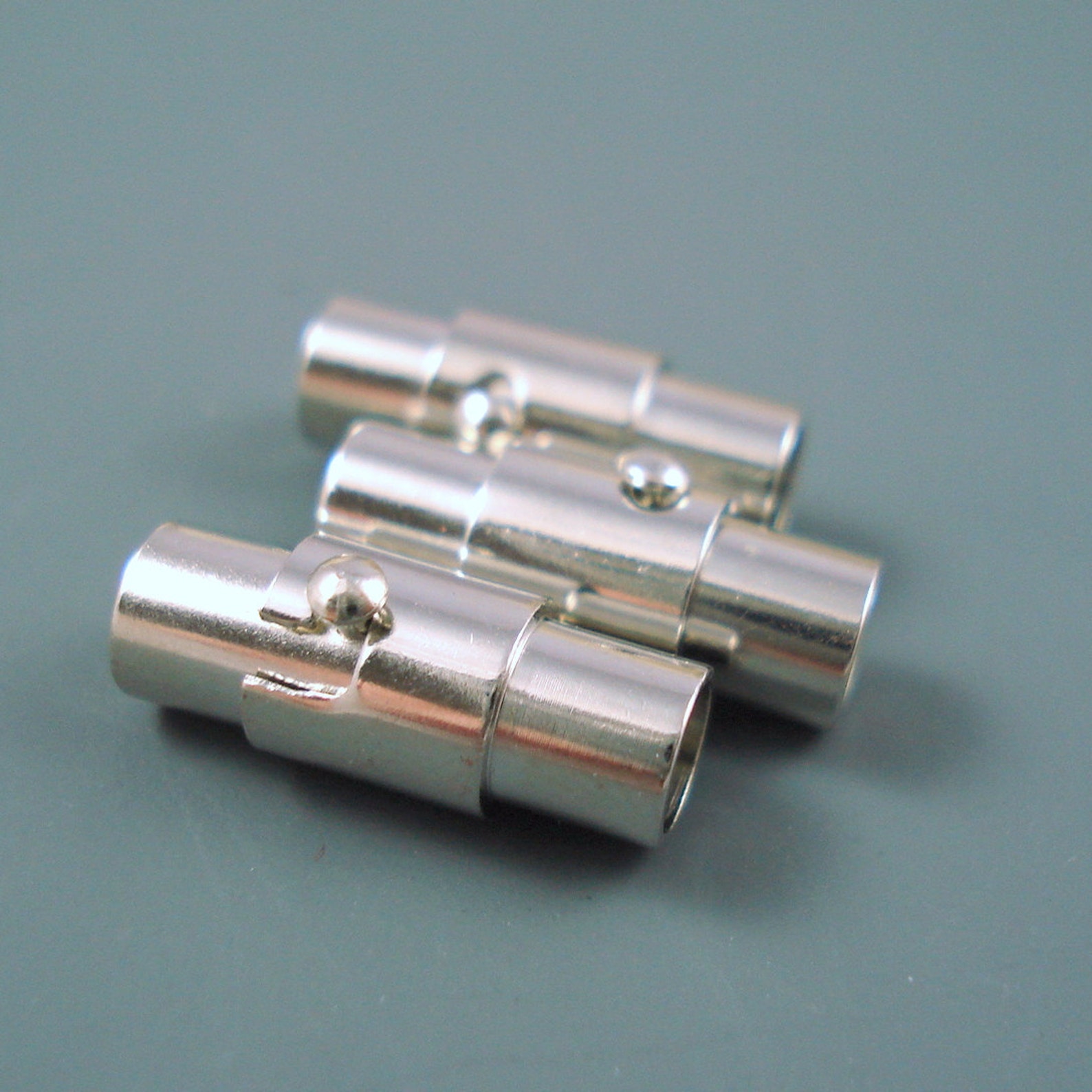 Magnetic Clasp 3MM Latching Tube Bayonette Clasp for Leather - Etsy