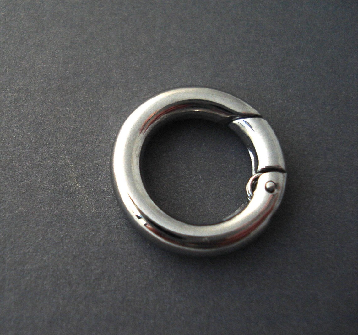 Stainless Steel Clasp 304 Stainless Steel Key Clasp Donut | Etsy