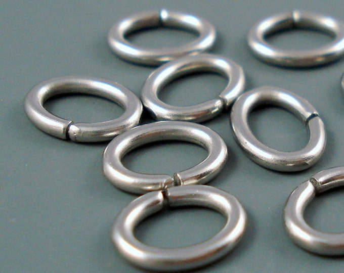 Stainless Steel Jump Ring, 10MM 14G Stainless Steel Jump Ring, 10MM ...