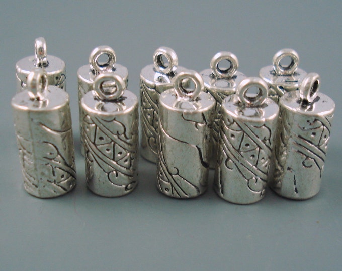 5MM End Cap, TEN Silver Caps for Leather or Cord (CAP5-003) - Etsy