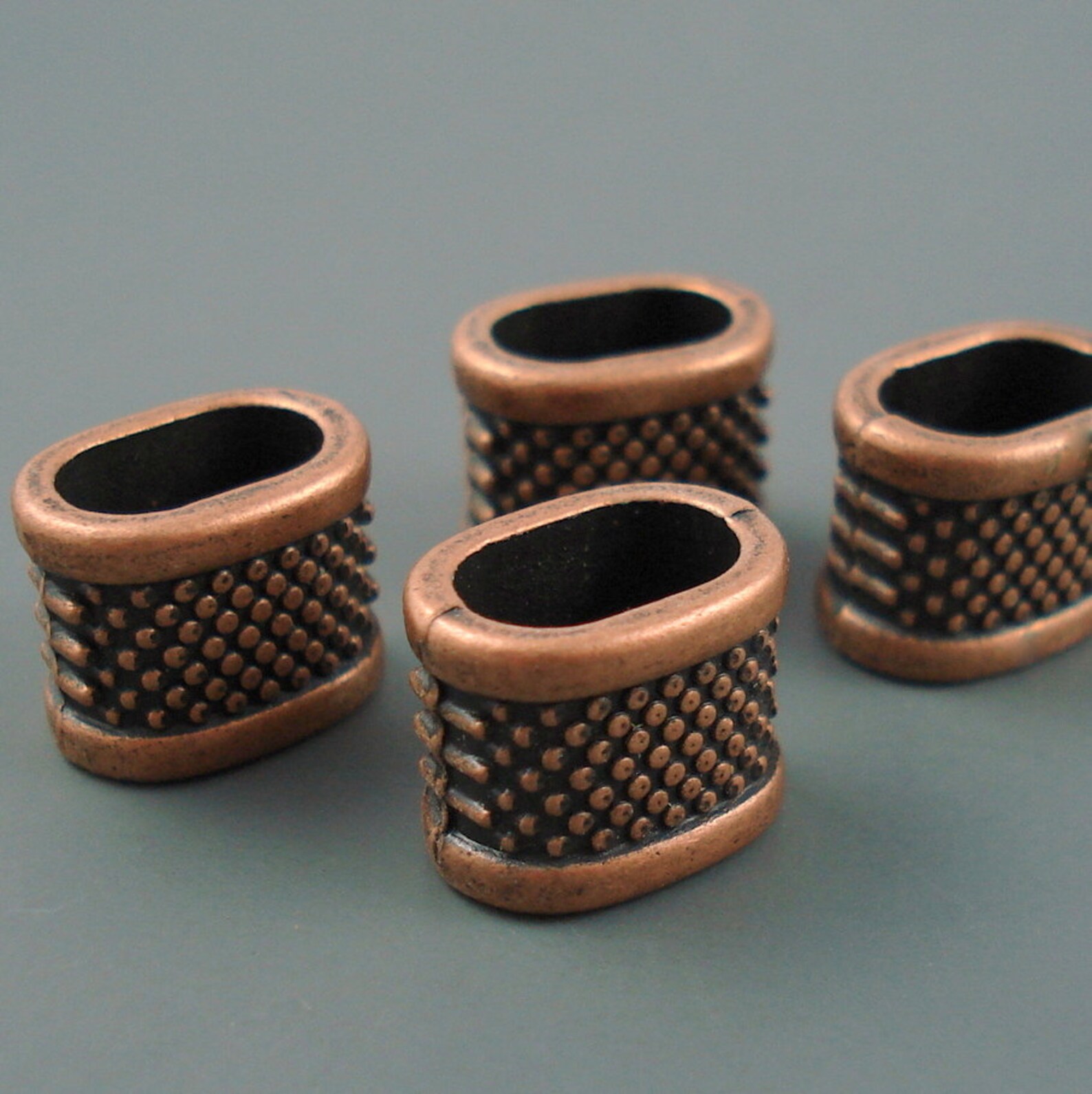 Copper Finish Slide Connector FOUR 7MM X 3MM Copper Slides | Etsy