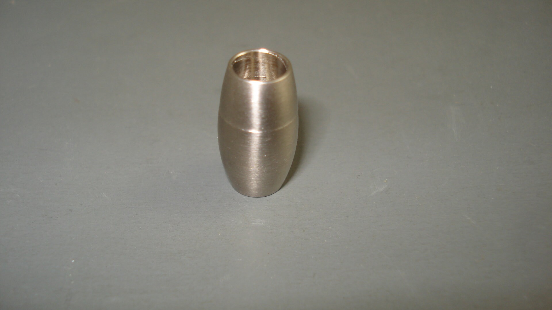 Magnetic 6MM Stainless Steel Clasp for Leather or Cord, Brushed ...