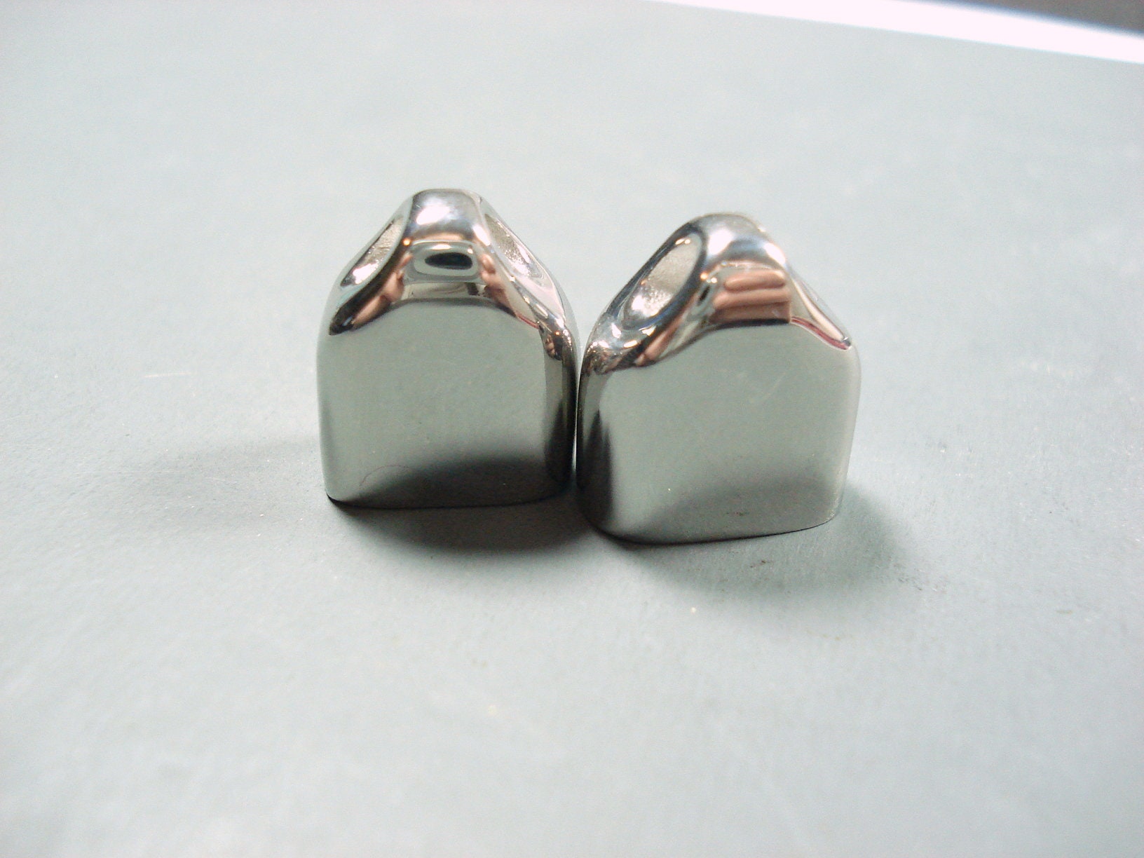 6mm X 12mm Oblong Stainless Steel End Cap TWO Pieces Cap for - Etsy