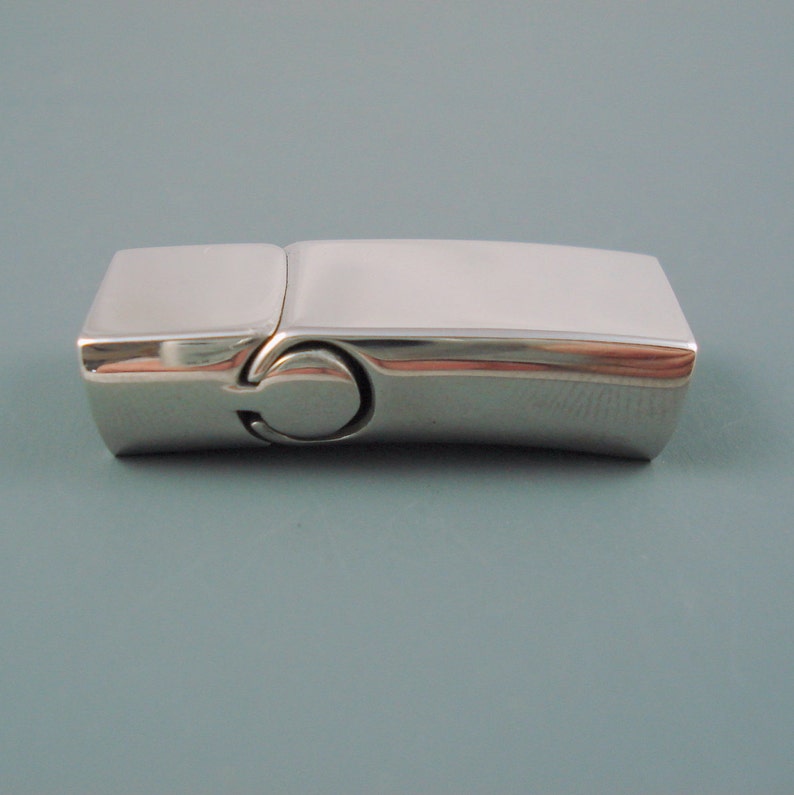 Stainless Steel Magnetic Flat Clasp Large Interlocking Clasp - Etsy