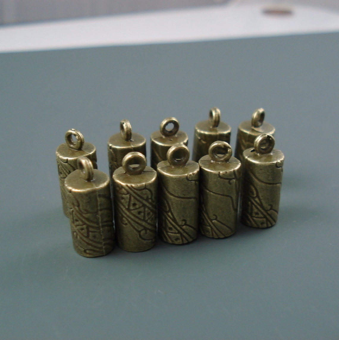 5MM End Cap TEN Bronze Caps for Leather or Cord CAP5-002B - Etsy