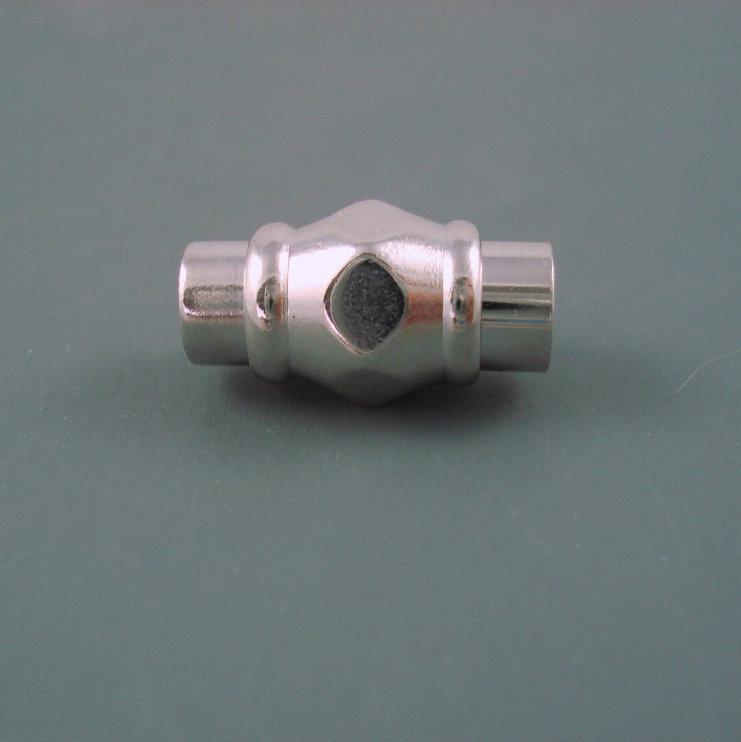 Magnetic Clasp, One Set 6MM Brass Hex Nut Design Clasp for Leather or ...