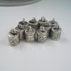 8MM End Cap, TEN Ornate 8mm Caps for Leather Kumihimo or Cord CAP8-001 ...