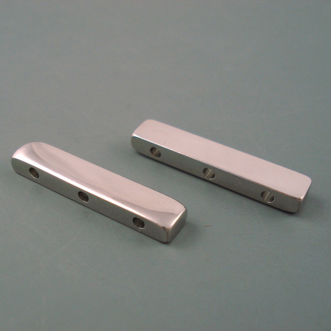 Stainless Steel Spacer Bar, Two 30MM X 6 X 3MM Stainless Steel Three ...