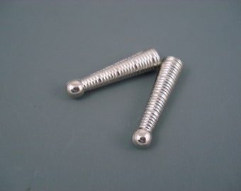 Bolo Tie End Tips One Set Available in Silver Copper Gold - Etsy