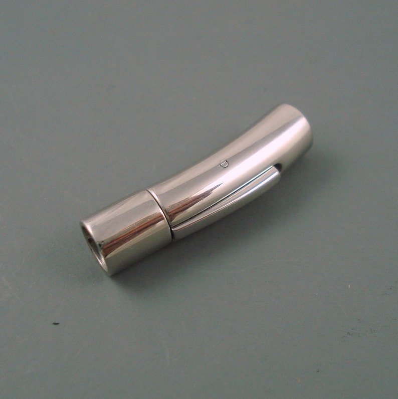 Stainless Steel Clasp, 5MM Stainless Steel Screw Type Clasp for Leather ...