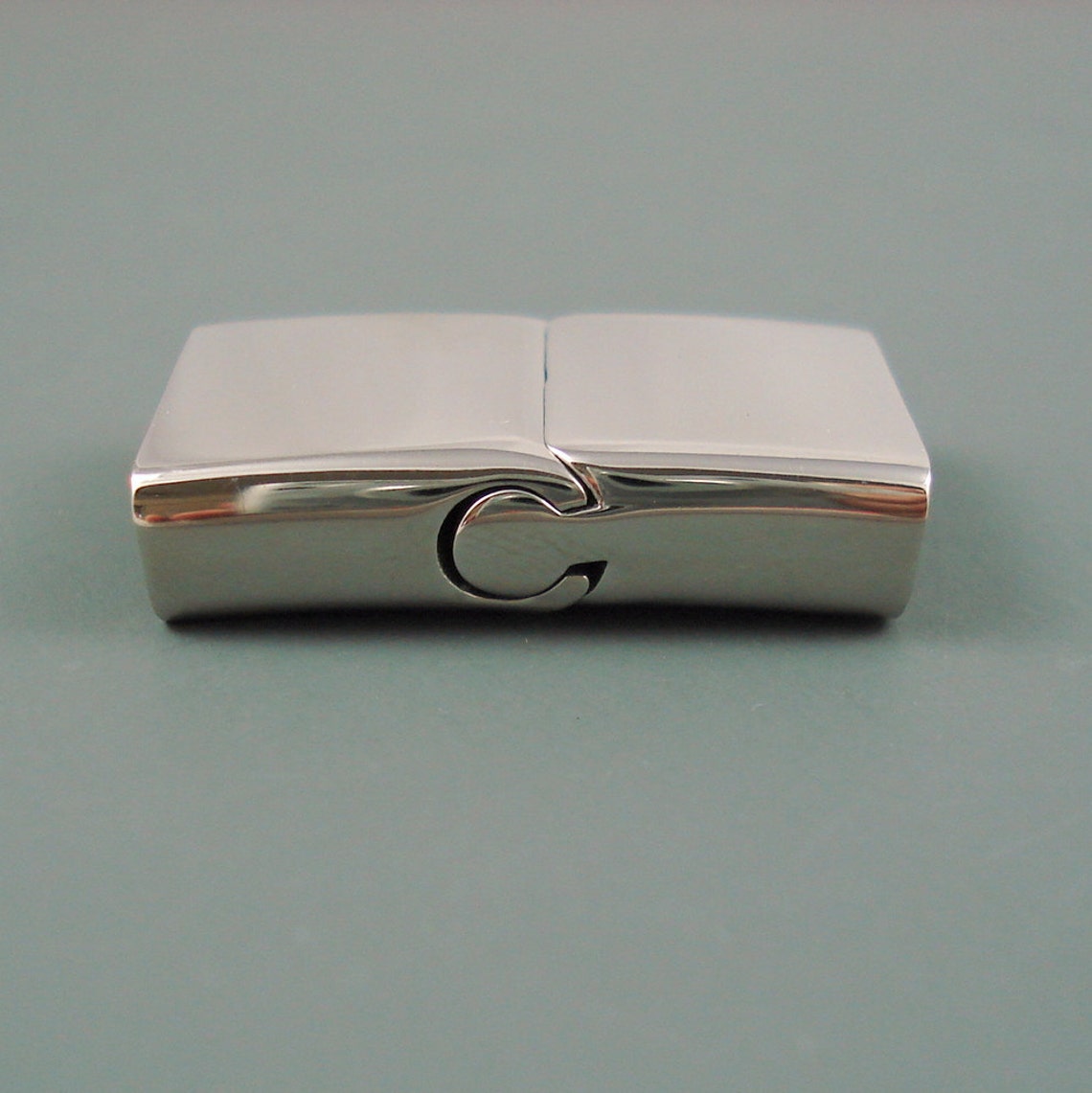 Stainless Steel Flat Clasp, Large Interlocking Clasp, 28mm X 18mm X 7mm ...