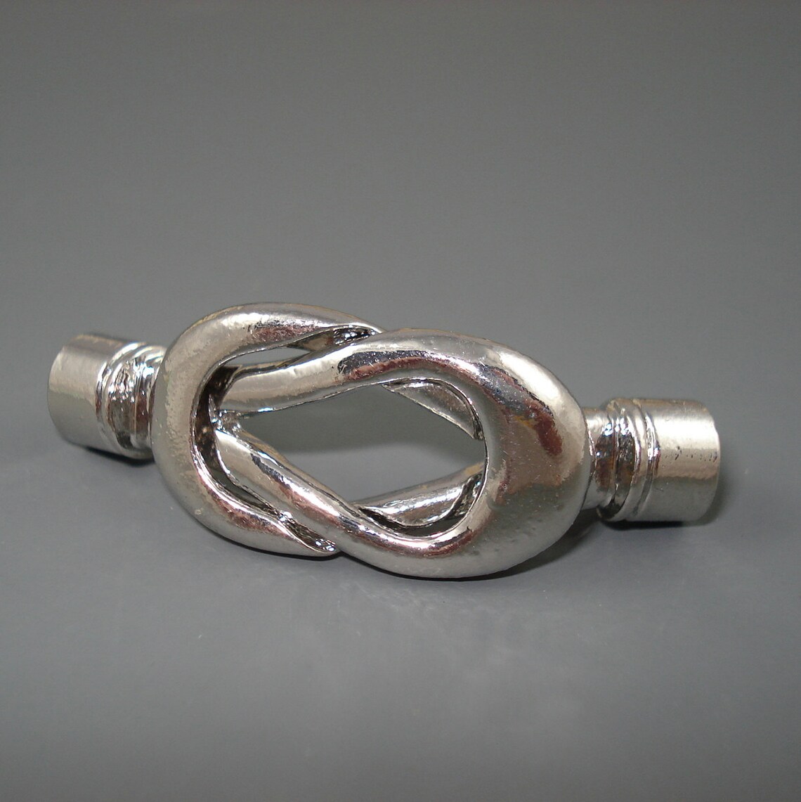 4MM End Cap Clasp Magnetic Double Loop End Caps Infinity | Etsy