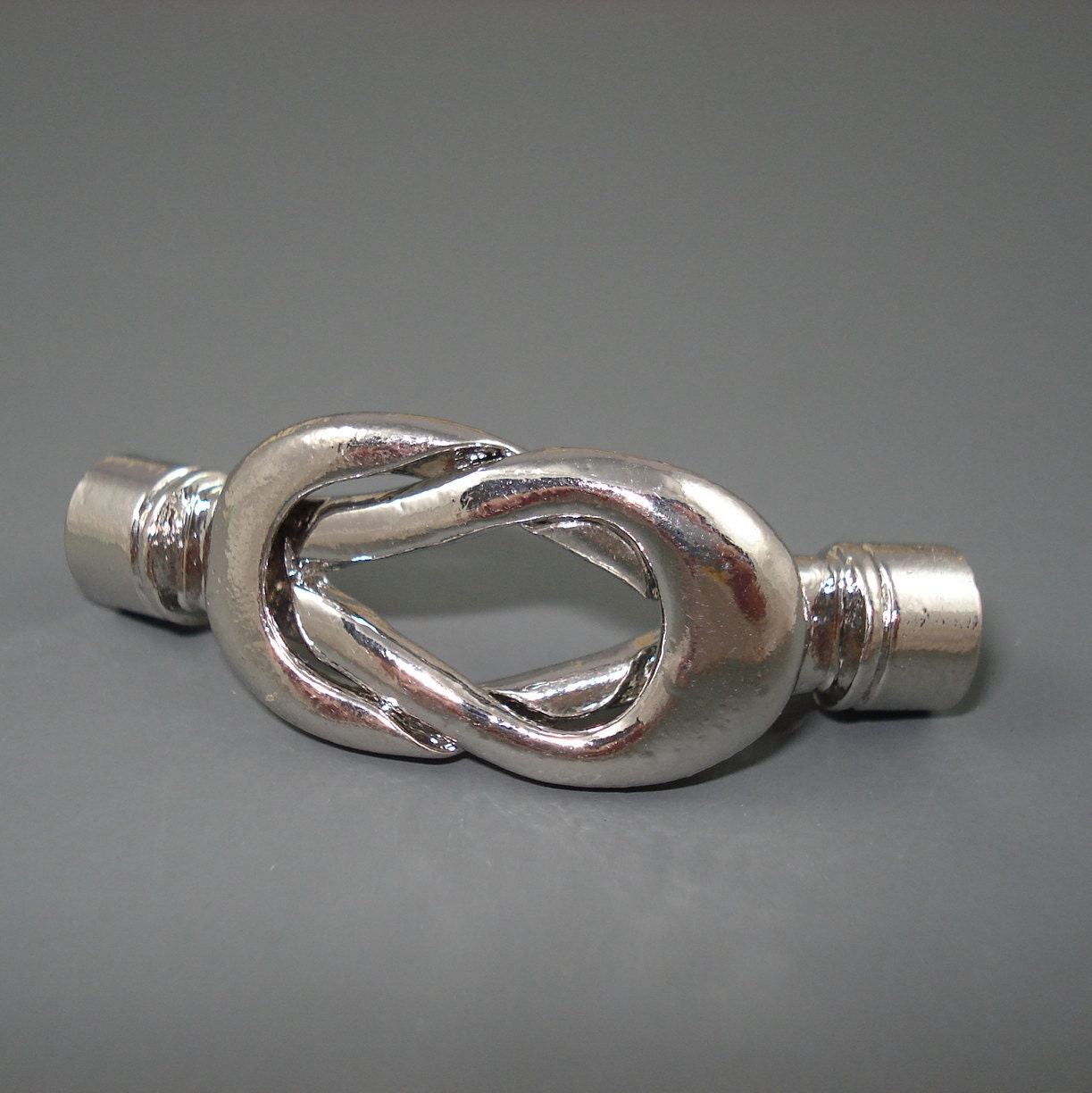 4MM End Cap Clasp Magnetic Double Loop End Caps Infinity | Etsy