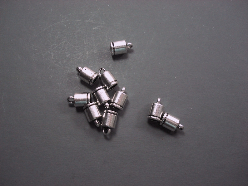4MM End Cap, TEN Caps for Leather or Cord, Simple 4MM Cap (CAP4-008) - Etsy