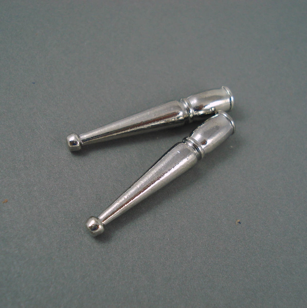 Bolo Tie End Tips, One Set Available in Silver, Copper, Gold, 4MM ...