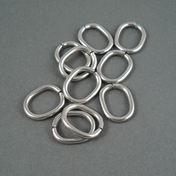 Large Oval Jump Ring - Etsy