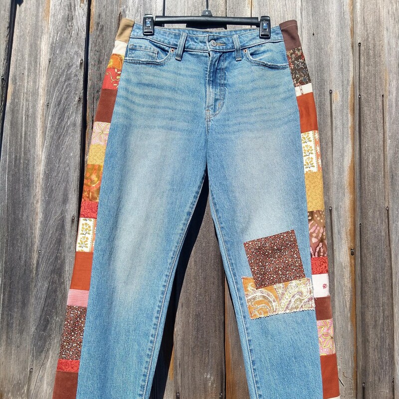 Patchwork Jeans - Etsy
