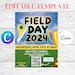 Editable Field Day Template Flyer - Etsy
