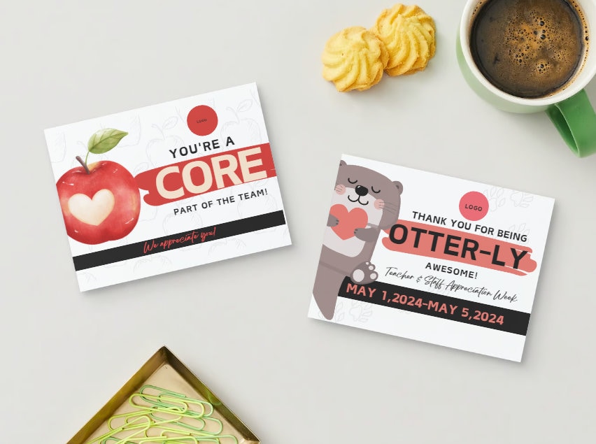 Pun Editable Teacher Appreciation Week | Staff Appreciation Week ...