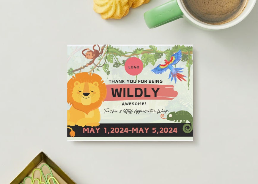 Pun Editable Teacher Appreciation Week | Staff Appreciation Week ...