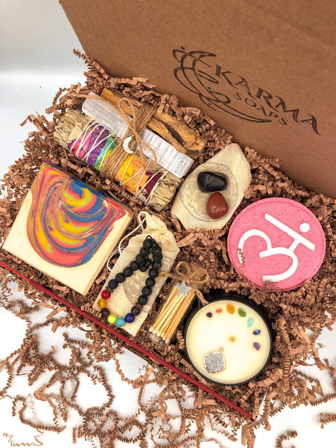 Root Chakra Spiritual Self Care Gift Box Supernatural Witchy ...