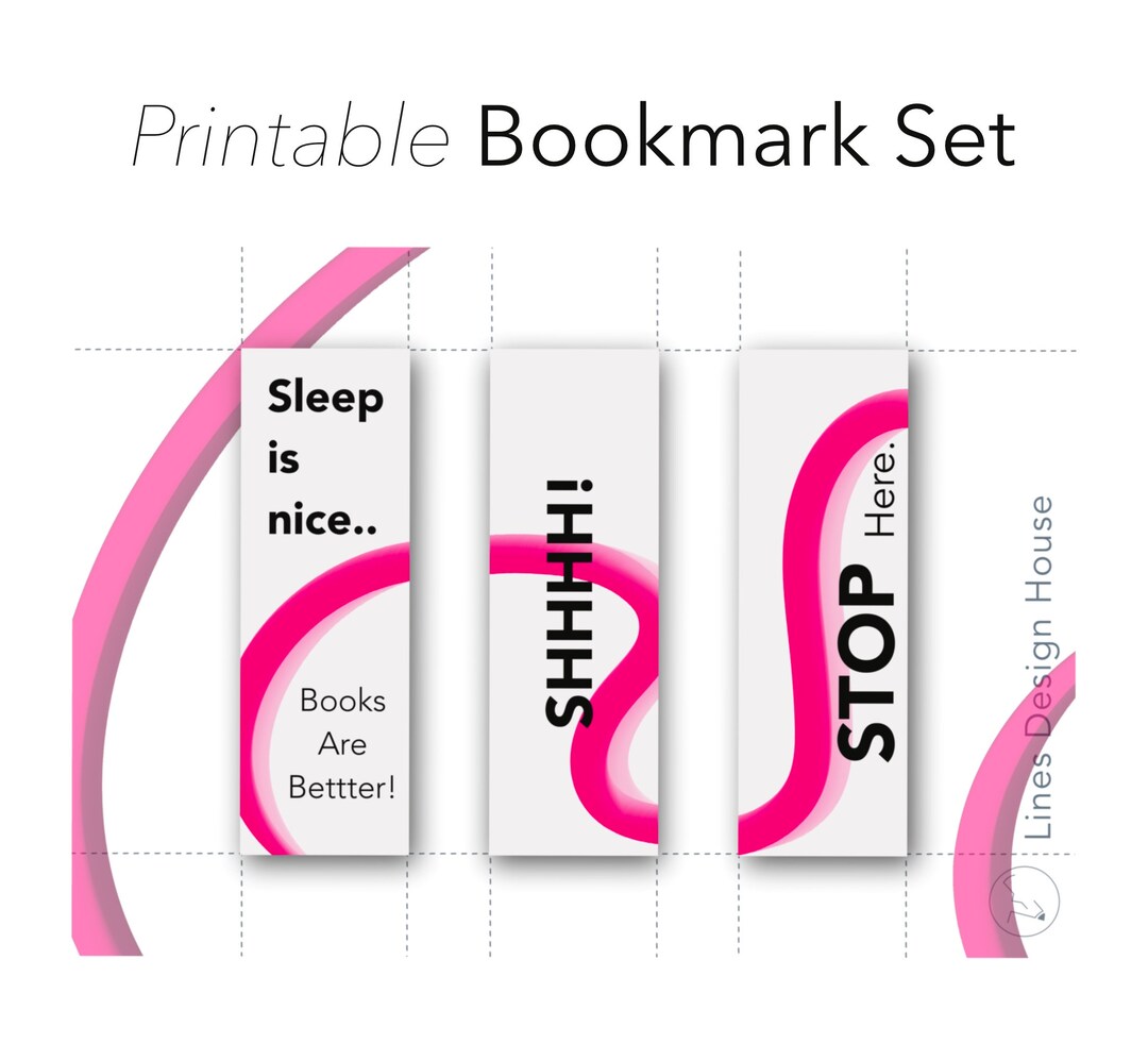 Printable Bookmark, Quote Bookmark, Motivating Bookmark, Special ...