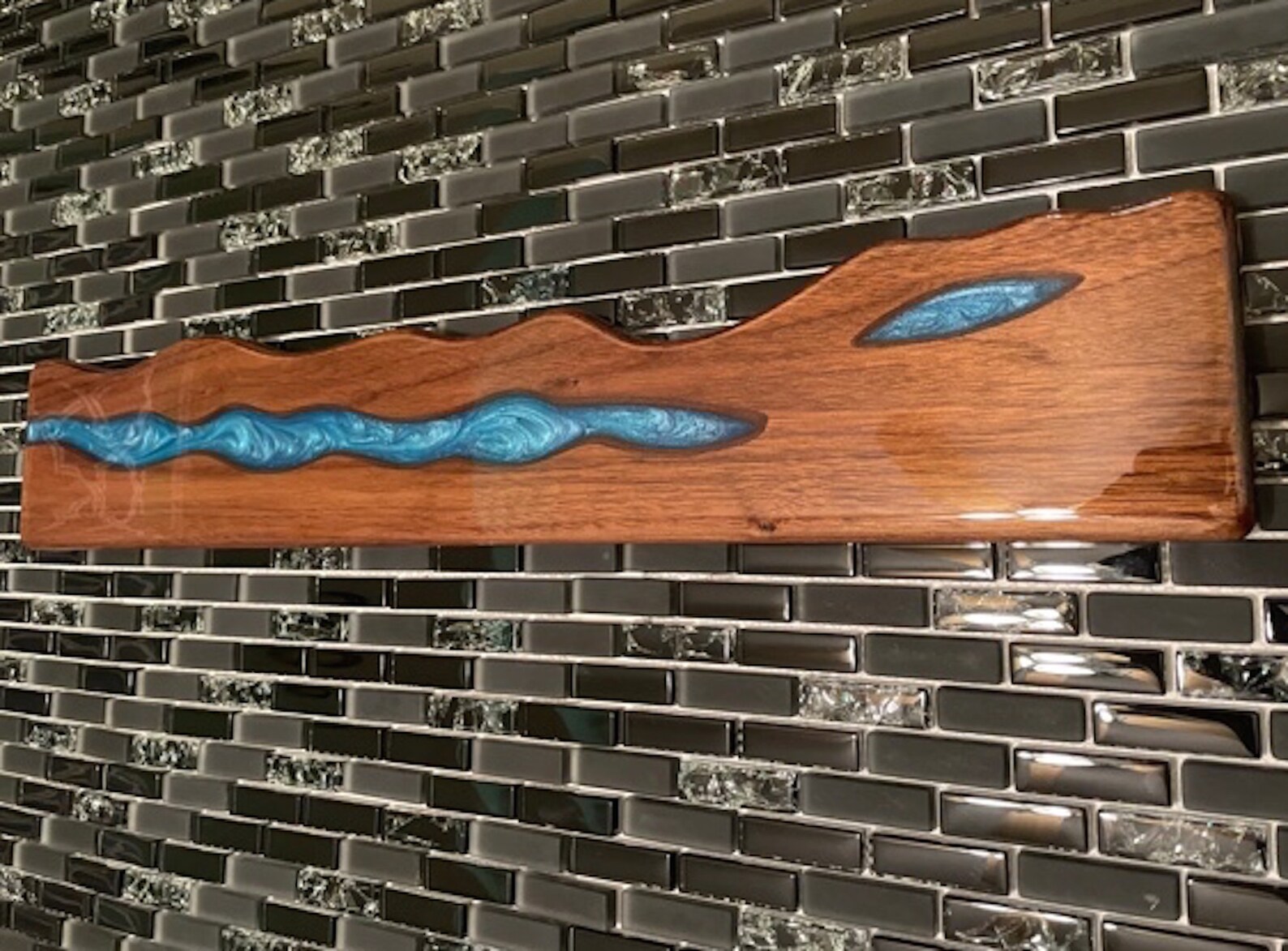 Epoxy River Live Edge 4.25"(h) X 24" or 13" (W) - World's Strongest ...