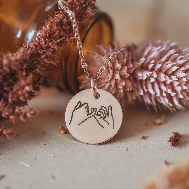 Pinky Promise-best Friends-pinky Swear-stainless - Etsy