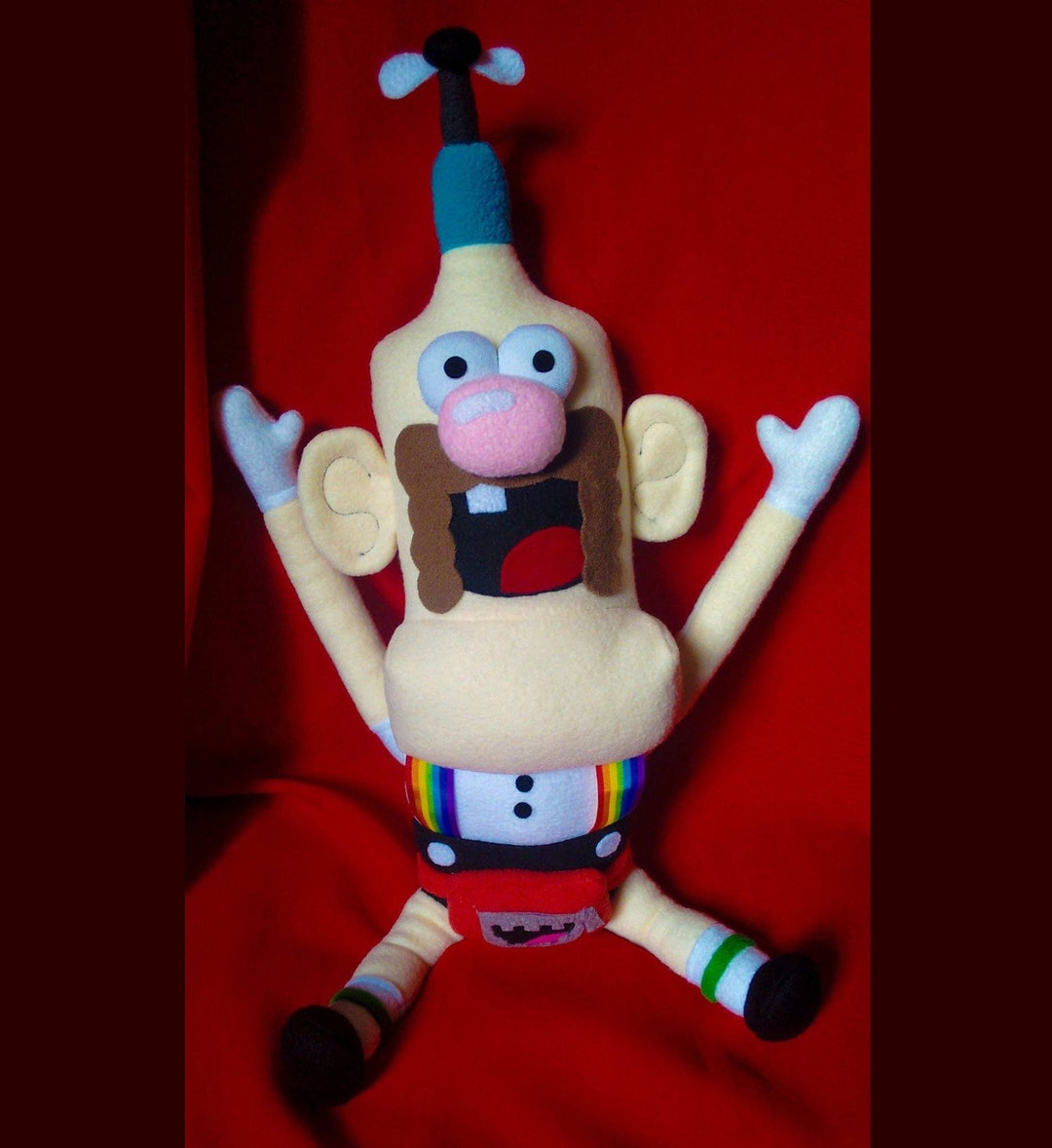 Uncle Grandpa Plush Toys | Pizza Steve, Mr. Gus, Uncle Grandpa - Etsy