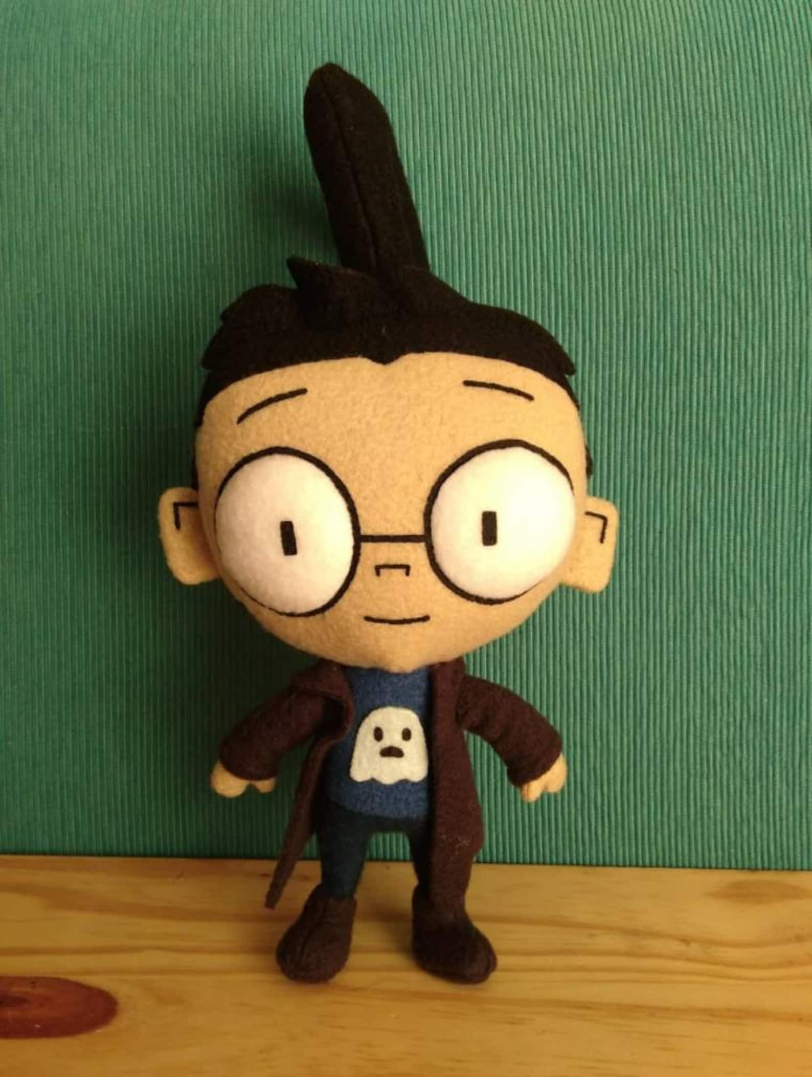 Invader Zim Free Shipping Plush Toys Gir Dib | Etsy