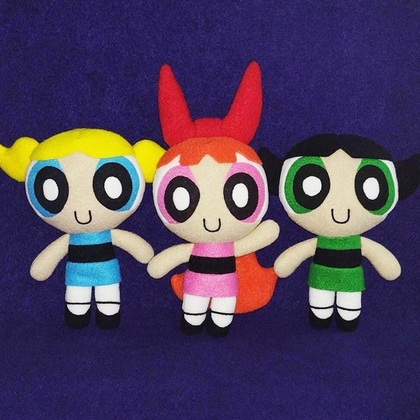 Powerpuff Girls Plush - Etsy