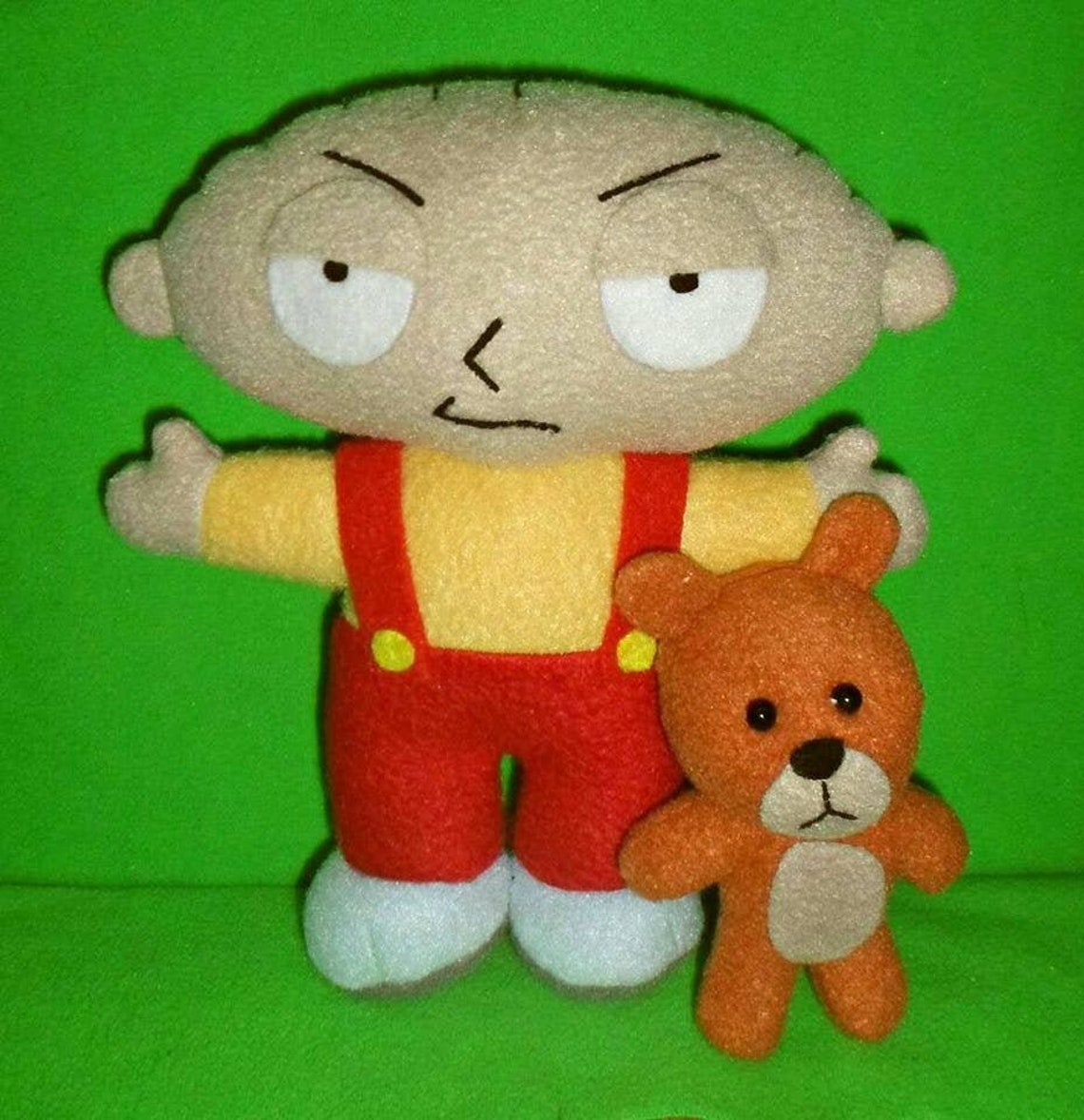 Stewie and Rupert Plushie Free Shipping Family Guy | Etsy