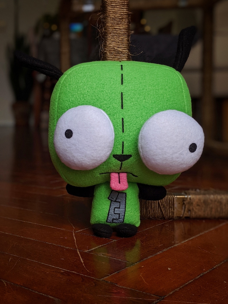Invader Zim Free Shipping Plush Toys Gir Dib - Etsy