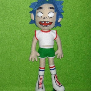 Gorillaz Band Plush Toys | 2D, Noodle, Murdoc, Russel (choose the ...