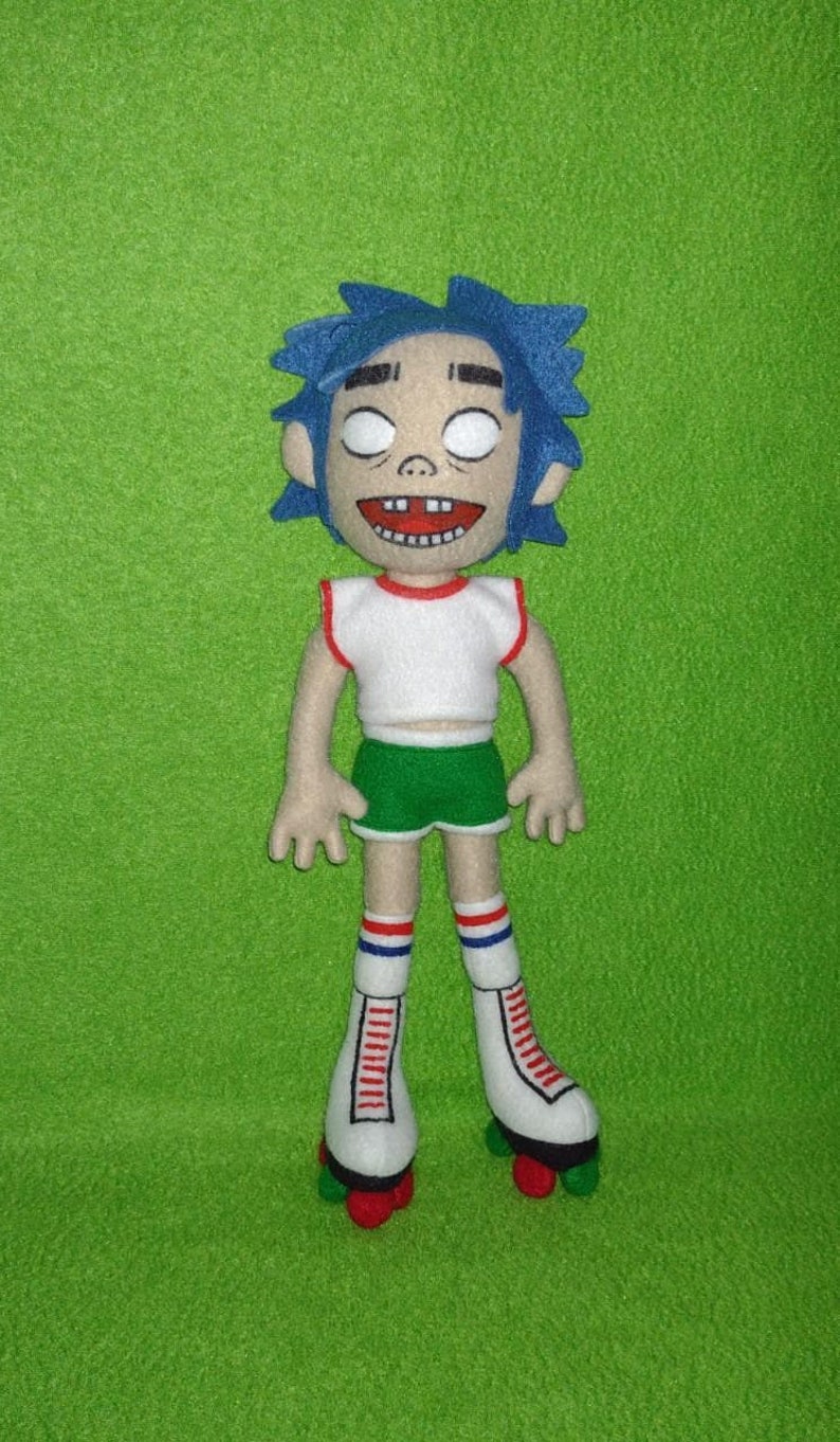 Gorillaz Band Plush Toys | 2D, Noodle, Murdoc, Russel (choose the ...