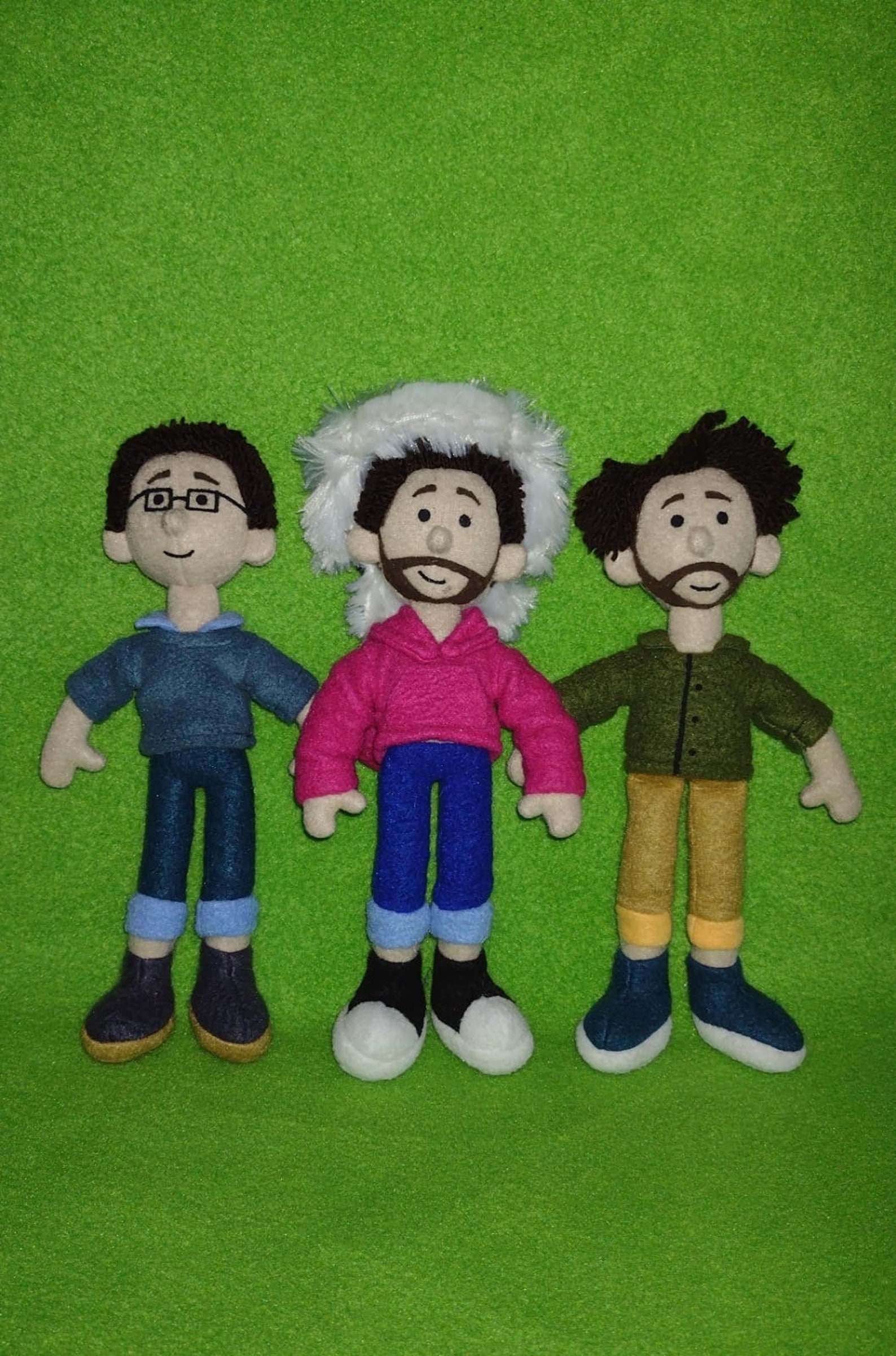 AJR Plush Dolls Set, AJR Band Plush, Indie Pop Band Merch, Handmade Fan ...