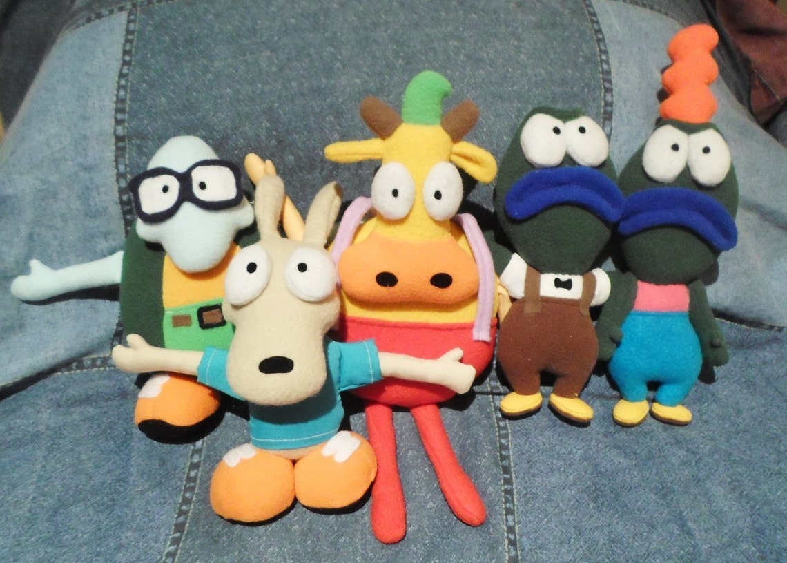 Rocko's Modern Life Hey Arnold Courage the Cowardly | Etsy