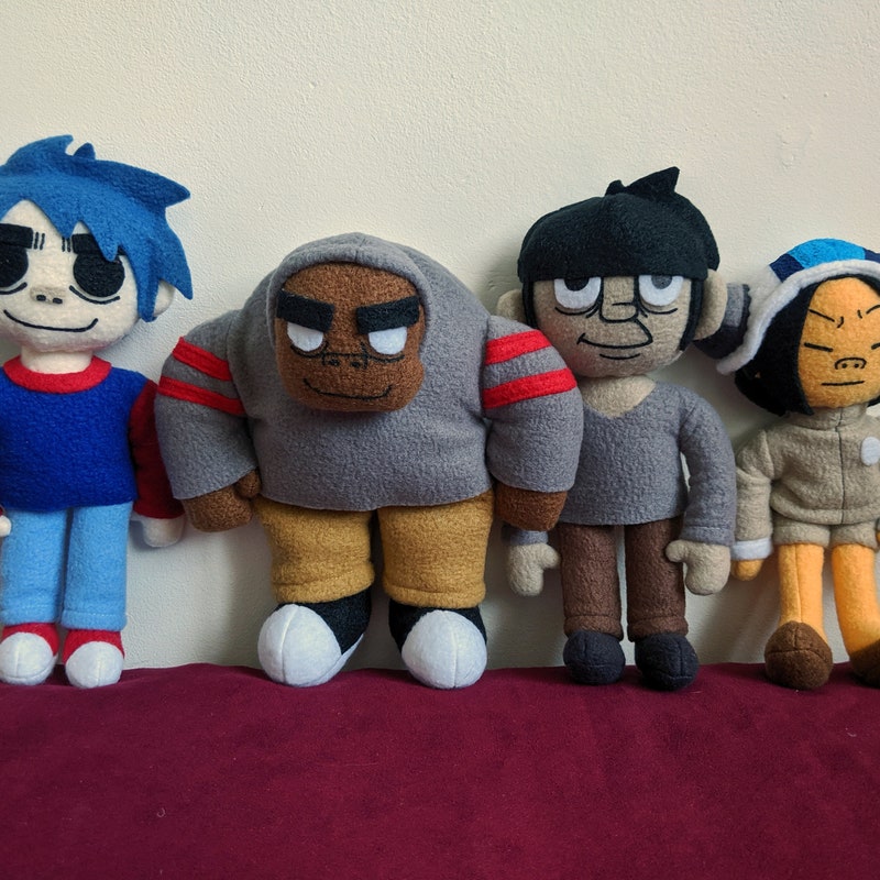 2d Gorillaz Plush - Etsy