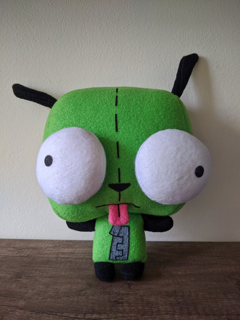 Invader Zim Free Shipping Plush Toys Gir Dib - Etsy