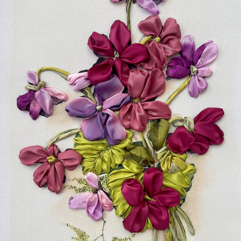 Bouquet of Violets - Etsy