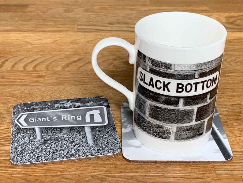 Funny Rude Slack Bottom UK Coaster Letterbox Valentines Housewarming ...